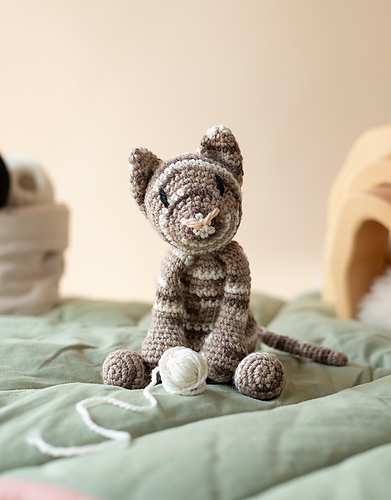 Ravelry: Martin the Tabby Cat pattern by TOFT UK