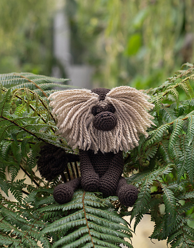 Ravelry: Yvonne the Lion Tailed Macaque pattern by TOFT UK