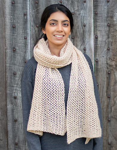 Ravelry: Honeycomb Scarf pattern by TOFT UK