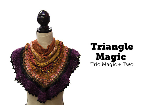 Ravelry: Triangle Magic pattern by Crafty Lady Trio