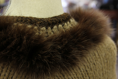 Ravelry: Fur Trimmed Cape pattern by Crafty Lady Trio