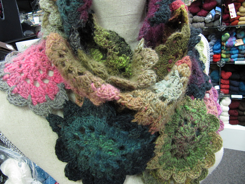 Ravelry: Japanese Motif Shawl or Scarf pattern by Crafty Lady Trio