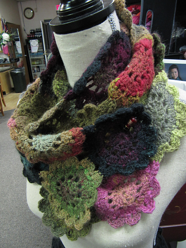 Ravelry: Japanese Motif Shawl or Scarf pattern by Crafty Lady Trio