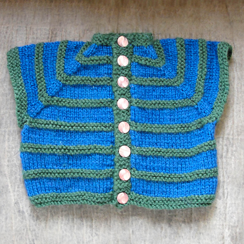 Ravelry: Baby Mandarin Jacket pattern by Talena Winters