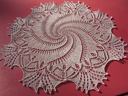 Ravelry: Doily with Spiral pattern by Verlag Otto Beyer Design Team