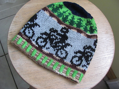 Ravelry: Motocross beanie pattern by Sandra Jäger
