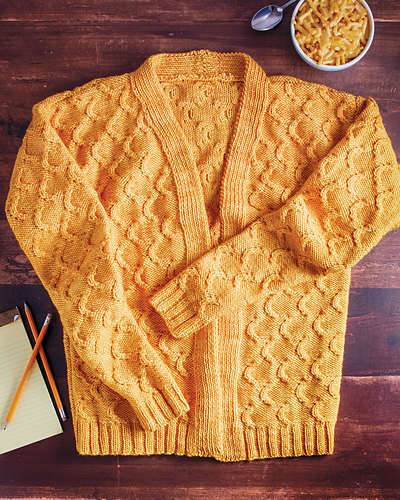 Ravelry: Paris's Mac & Cheese Cardigan pattern by Sauniell N. Connally