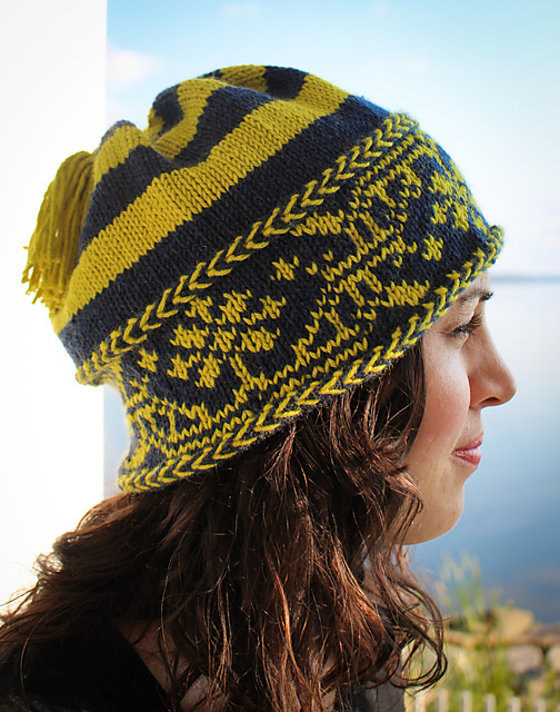 Ravelry: Retro Norwegian Hat pattern by Tanis Gray