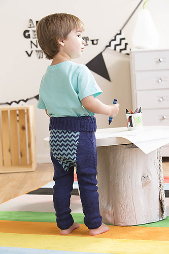 Ravelry: Chevron Pants pattern by Justine Turner