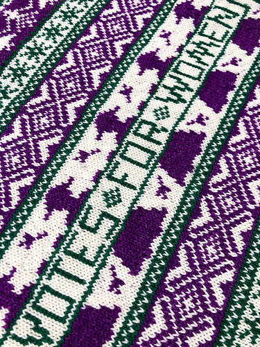 Ravelry: Suffragette Blanket pattern by Tanis Gray