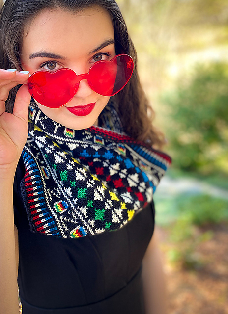 Ravelry: Tokyo 2020 Games Cowl pattern by Tanis Gray
