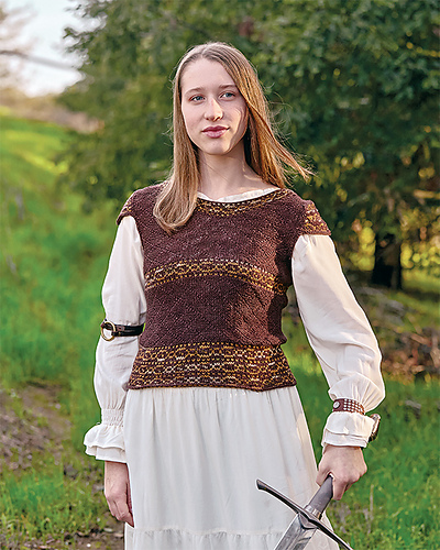 Ravelry: Shieldmaiden Vest pattern by Cassandra Cruikshank