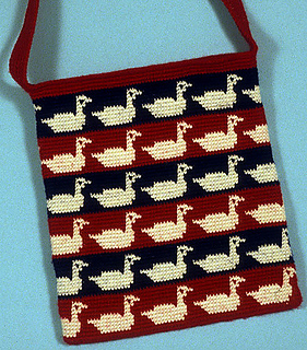 Ravelry: Rectangular Shoulder Bag pattern by Carol Ventura