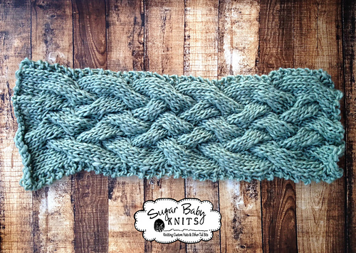 Ravelry: Woven Cabled Bucket Wrap pattern by Sugar Baby Knits