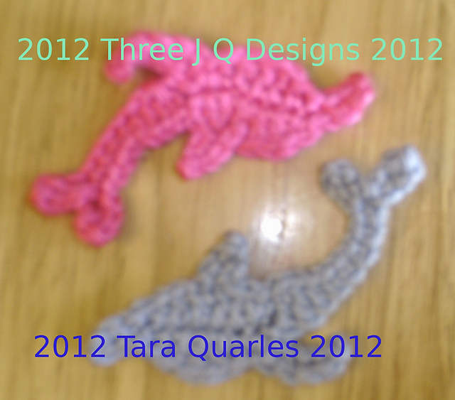 Ravelry: Dolphy, The Dolphin Applique pattern by Tara Quarles