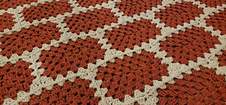Ravelry: Granny Brick Wall Blanket pattern by Fiber Spider