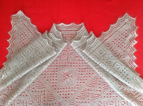 Ravelry: White Snow triangle pattern by Svetlаnа Loginovа