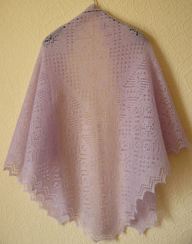 Ravelry: White Snow triangle pattern by Svetlаnа Loginovа