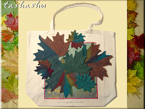 Ravelry: Decorative knitted maple Leaf pattern by Svetlana Gordon