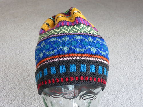 Ravelry: Native Language Hat pattern by Lisa McFetridge