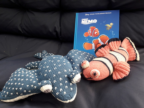Ravelry: Nemo the Clown Fish pattern by Nicola Riley