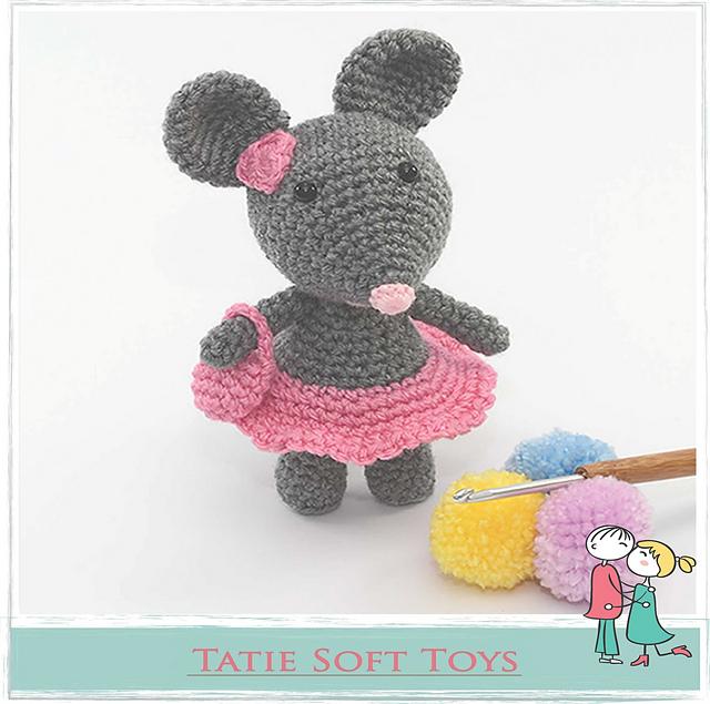 Ravelry: Mini Mouse Amigurumi pattern by Tatie