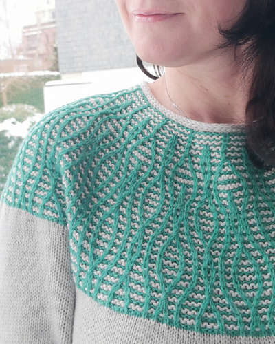 Ravelry: Rose Window Sweater pattern by Lyudmila Aksenik Old