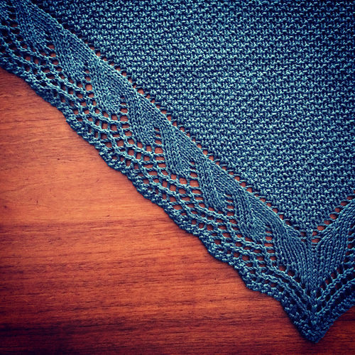 Ravelry: Raspberry Ripple Shawlette pattern by Meghan C. Radick