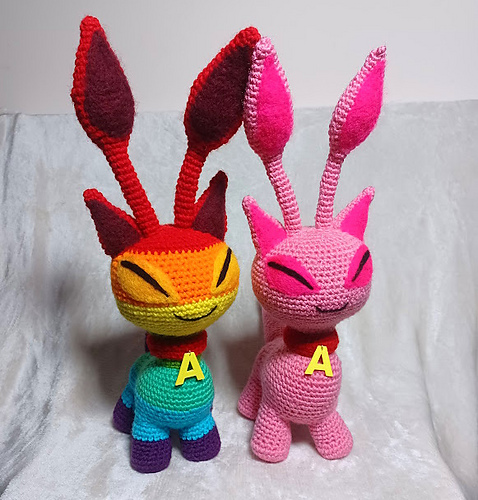 Ravelry: Neopets Aisha Plush pattern by Tawnia Jarmack