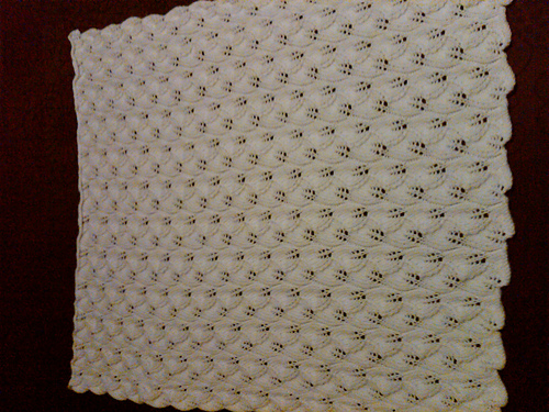 Ravelry: Baby Shawl pattern by Debbie Bliss