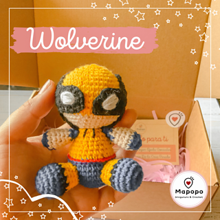 Ravelry: Mini Wolverine Amigurumi pattern by Maartje Cordero
