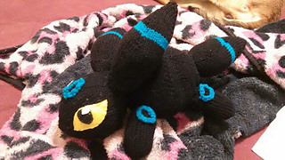 Ravelry: Knitted baby Umbreon ;) pattern by Tina Smith-V.