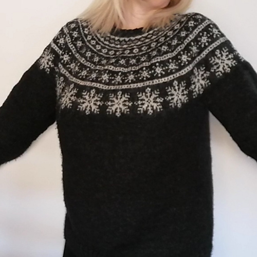 Ravelry: Jersey Nieve pattern by Àngels Bergé