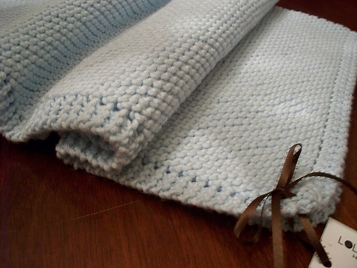 Ravelry: Sweet and Soft Baby Throw pattern by Lion Brand Yarn