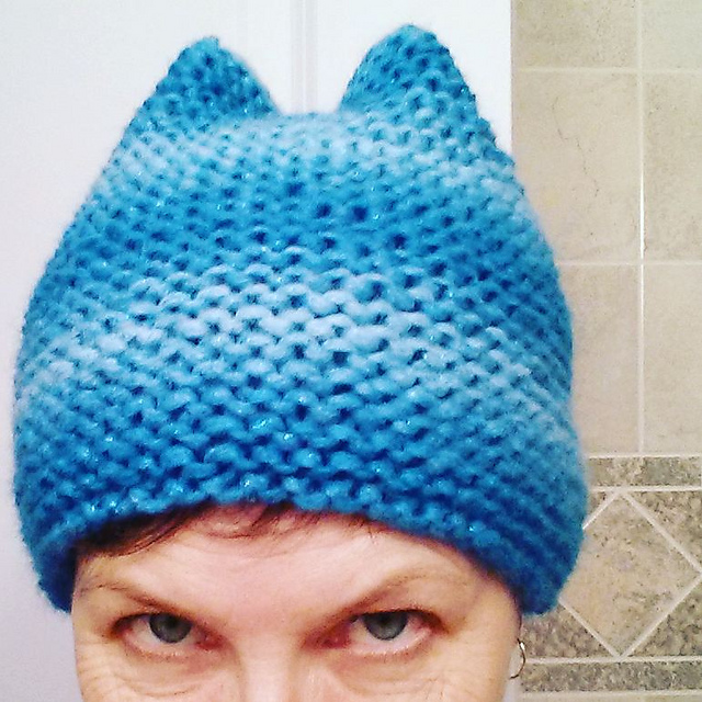 Ravelry: Garter Stitch Four Point Hat pattern by Patons Australia