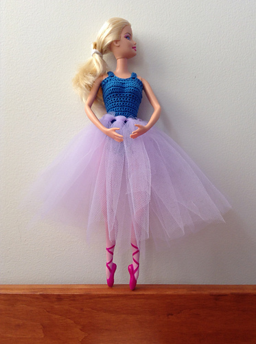 Ravelry: Barbie Romantic Tutu Tutorial pattern by Tess Tortorella