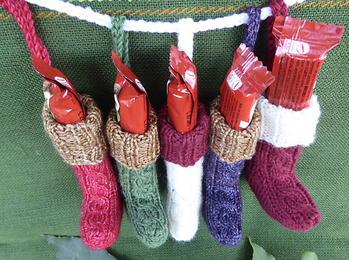 Ravelry: Christmas Elf Stocking pattern by Tess Young