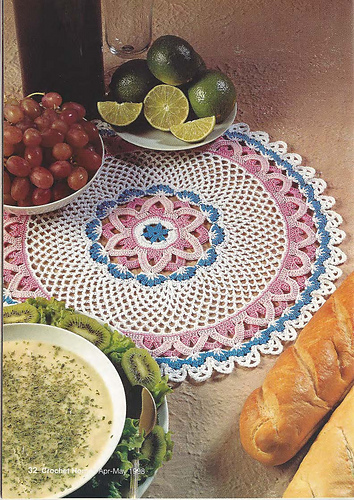 Ravelry: Floral Doily pattern by Dot Drake