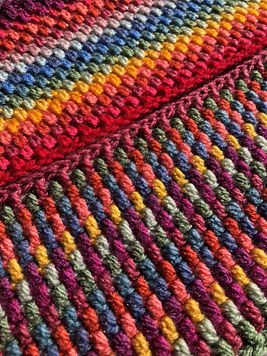 Ravelry: Gradient Mosaic Scarf pattern by Ella Jackson