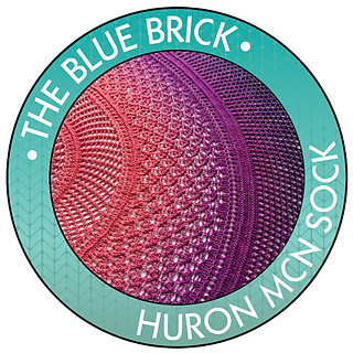 Ravelry: The Blue Brick Huron MCN Sock 2026