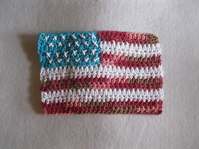 Ravelry: USA Flag Dishcloth pattern by Kaitlyn Rittenhouse