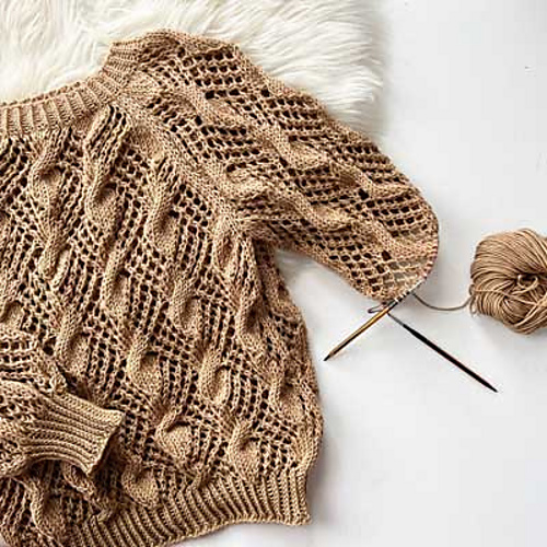 Ravelry: Sand Waves Sweater pattern by Melanie Reinert