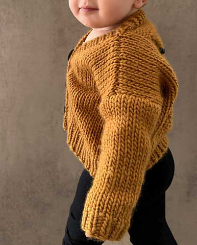 Ravelry: Creepy Owl Cardigan pattern by Melanie Reinert