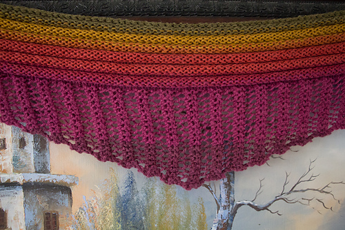 Ravelry: Gallatin Scarf pattern by Kris Basta - Kriskrafter, LLC