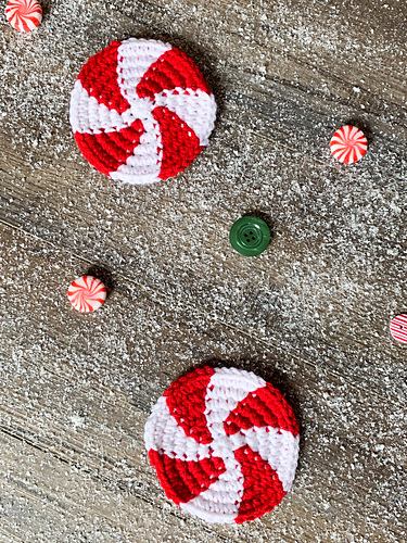 Ravelry: Peppermint Motif pattern by Clickety Sticks