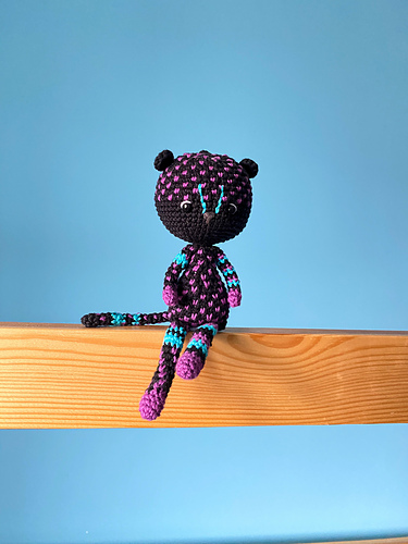 Ravelry: Paolo the Panther pattern by Lottie Ward