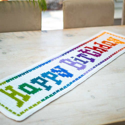 Ravelry: Happy Birthday Banner pattern by Pippa Everett