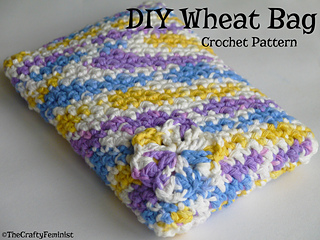 Ravelry: Crochet Wheat Bag Cover pattern by The Crafty Feminist