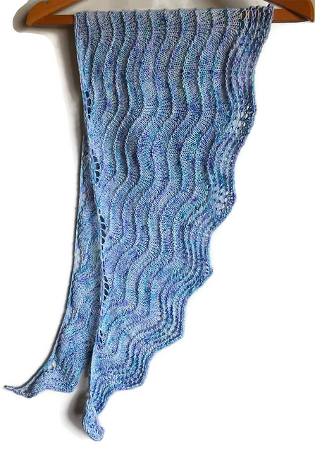Ravelry: TheCraftyTyke's Chasing Waves Pattern Sample: Small