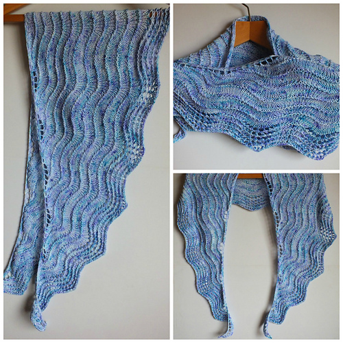Ravelry: TheCraftyTyke's Chasing Waves Pattern Sample: Small